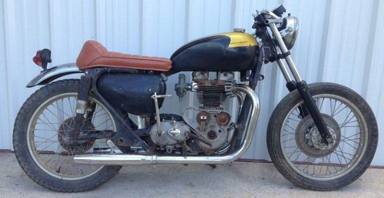 1962 “Triless” Triumph/Matchless Cafe Racer Project Vintage Classic for ...