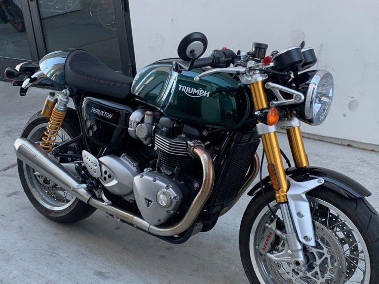 2019 Triumph Thruxton 1200 R Competition Green for sale